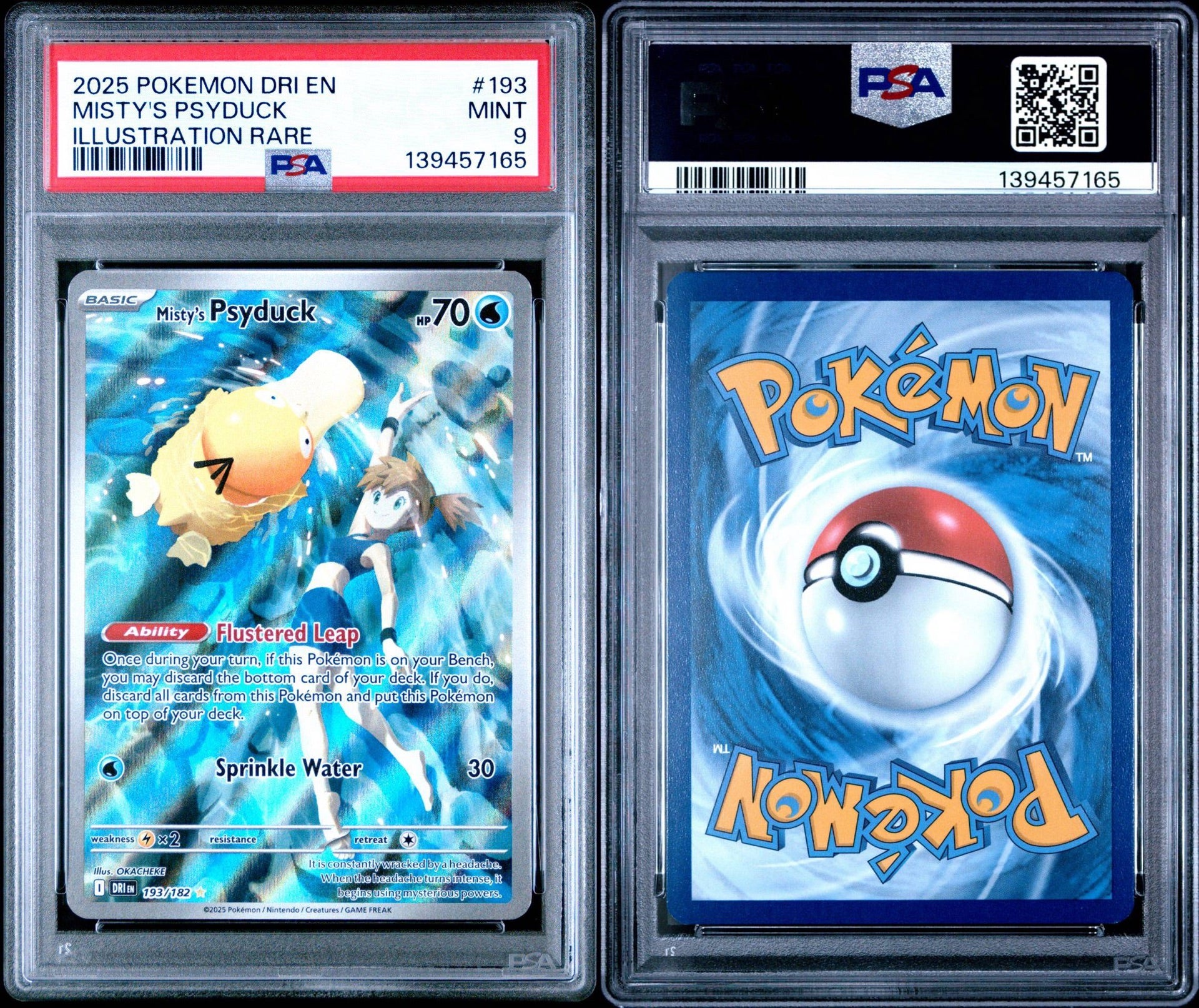 MISTY'S PSYDUCK 193 | 2025 POKEMON DRI EN-DESTINED RIVALS | ILLUSTRATI ...